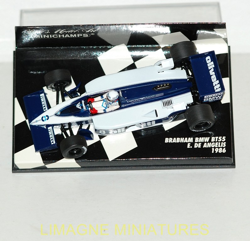 S8-60 MINICHAMPS BRABHAM BMW BT55 N°8 1986 | S8-60